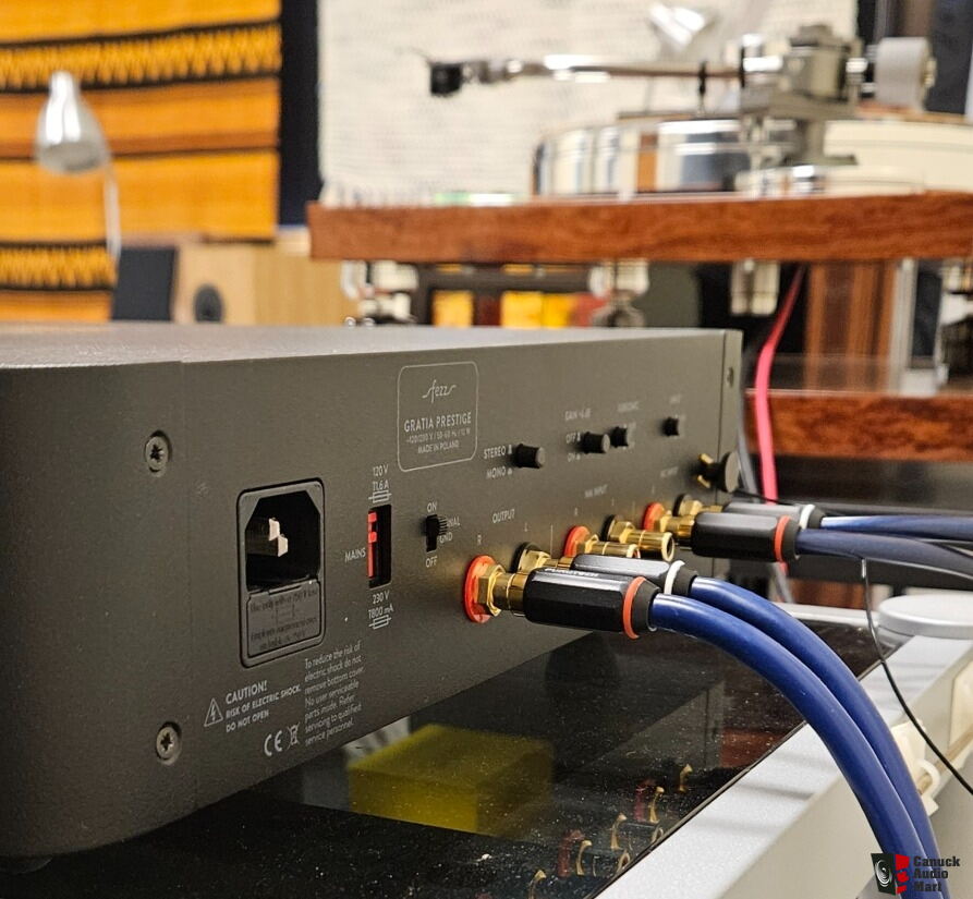 Fezz Gratia EVO Prestige Tube Phono - one left! Photo #5467071 - Canuck ...