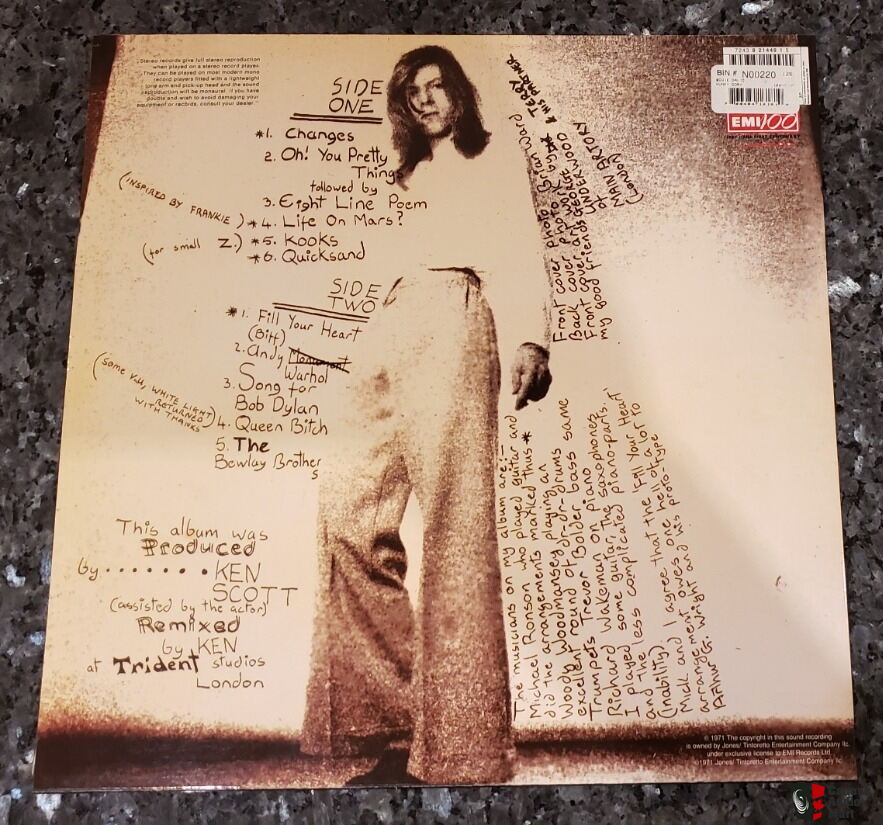 EMI 100 - Centenary Vinyl Editions - David Bowie, John Lennon, The ...