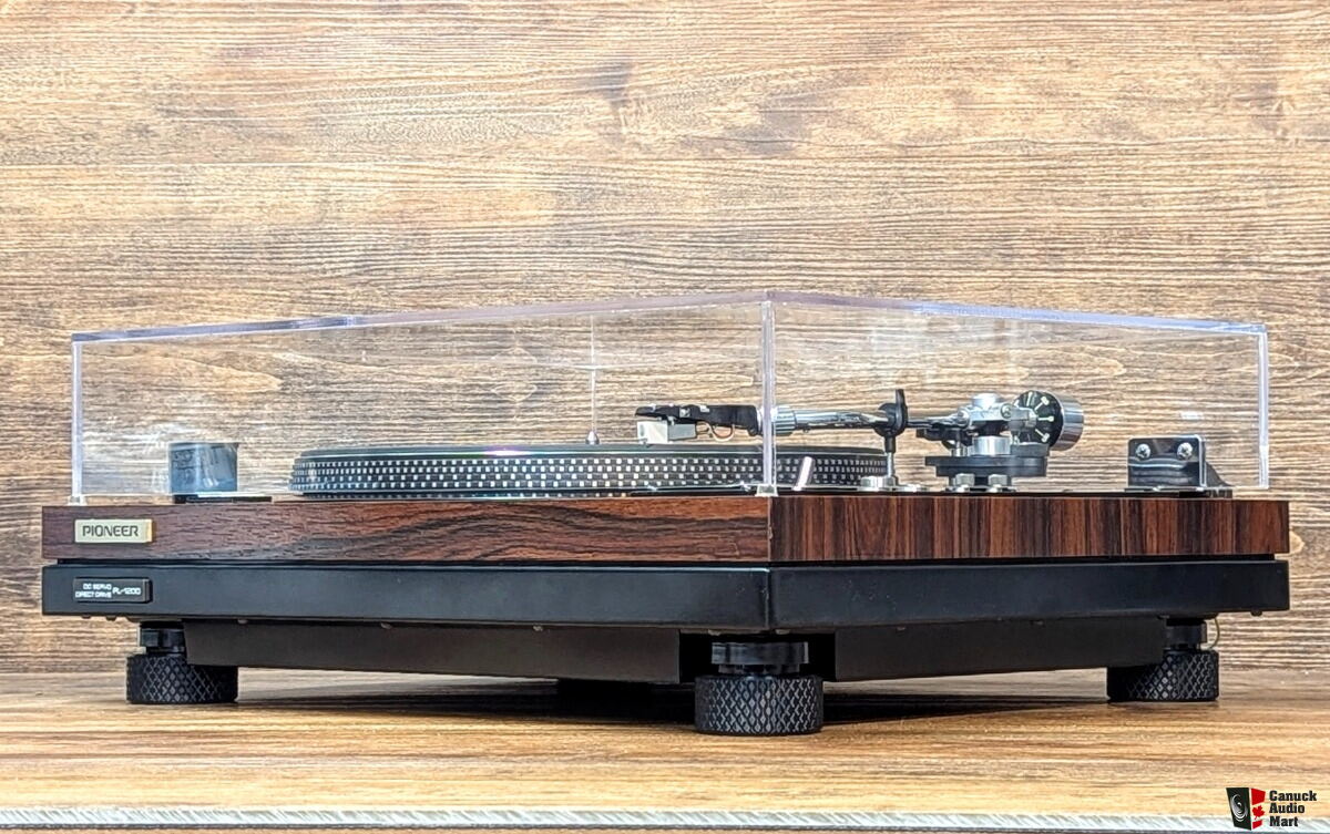 Pioneer PL-1200 Direct Drive Manually Operated Turn Table/ Fully ...
