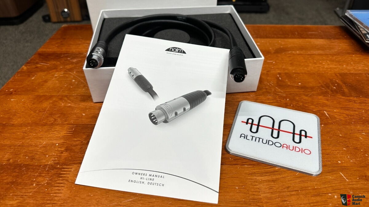 Naim Hi Line 5 to 5 Pin DIN (1.25M) Dealer Ad - Canuck Audio Mart