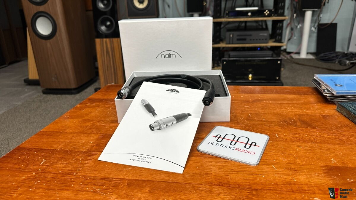 Naim Hi Line 5 to 5 Pin DIN (1.25M) Photo #5501728 - Canuck Audio Mart
