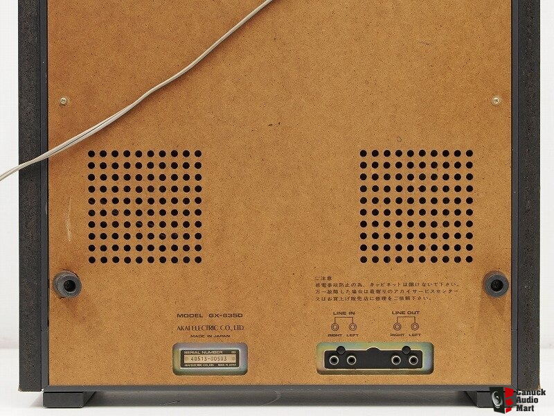 Akai GX-635D Open Reel Tape Recorder (Black) Photo #5502524 - Canuck ...