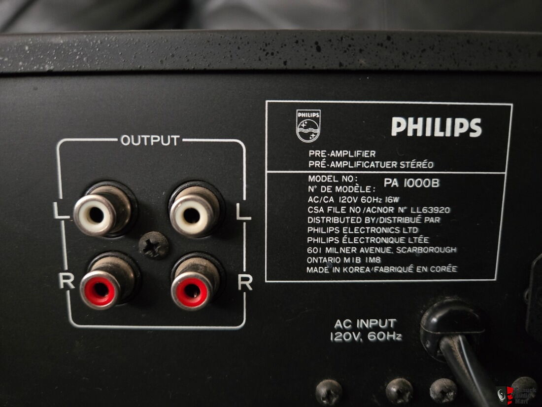 Philips PA1000B Photo #5503119 - US Audio Mart