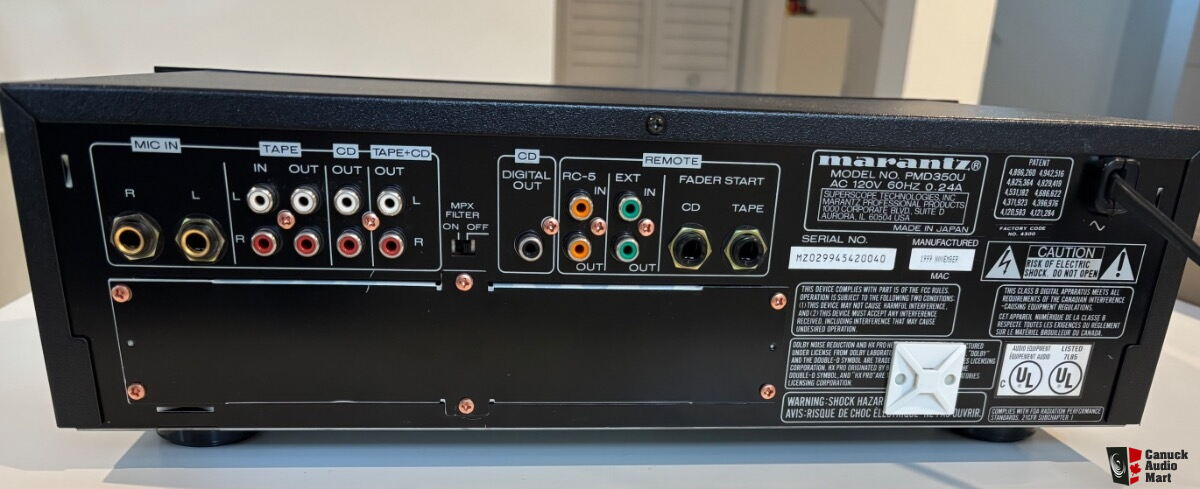 Marantz PDM 350 Combination CD Player/Cassette Deck Photo #5504569 ...