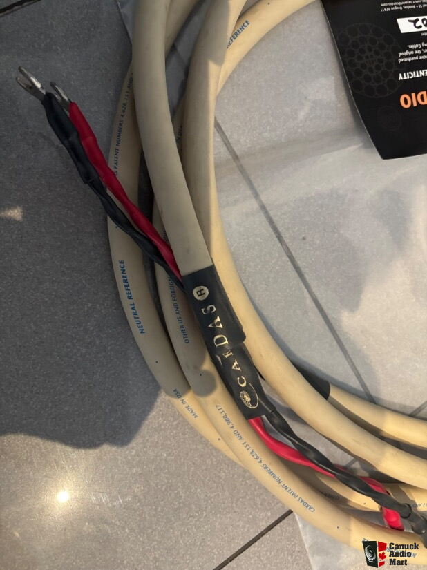 Cardas Neutral Reference Speaker Cables 2.5M Photo #5505041 - Canuck ...