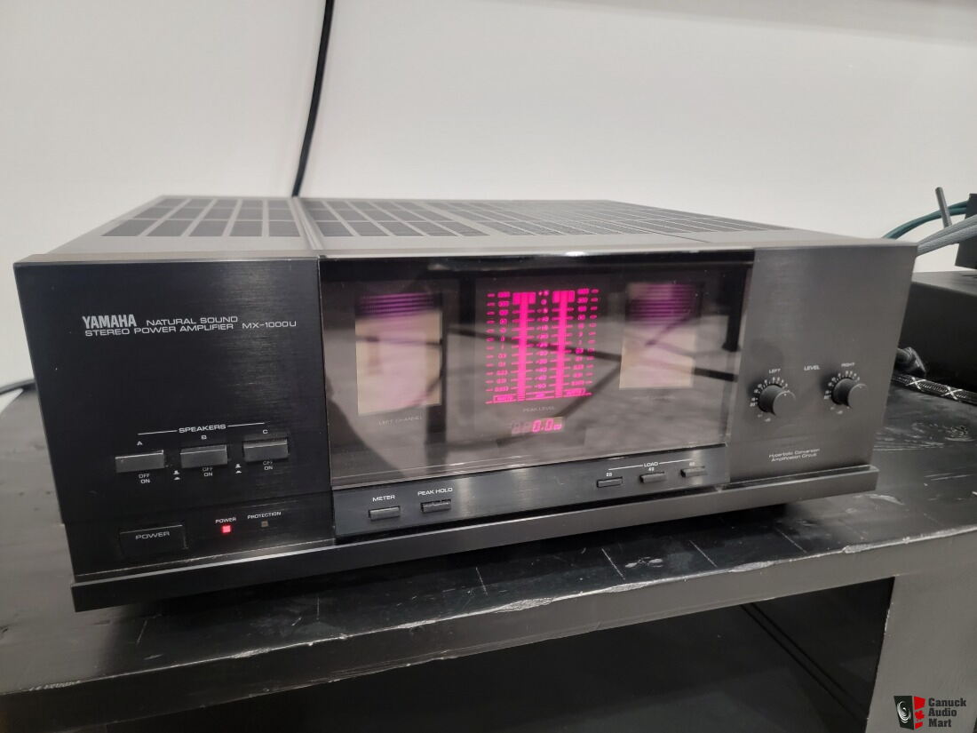 Yamaha MX1000U Amplifier. One owner For Sale - US Audio Mart