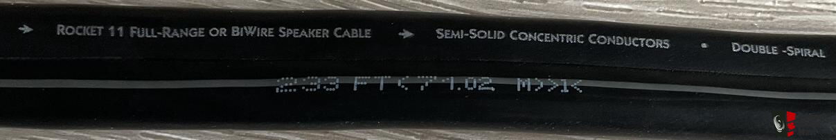 Audioquest Rocket 11 Speaker Cables 10ft length (pair) Photo #5505492 ...