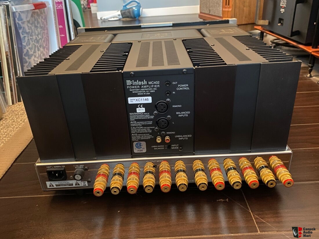 McIntosh MC402 Power Amplifier Photo #5505572 - UK Audio Mart
