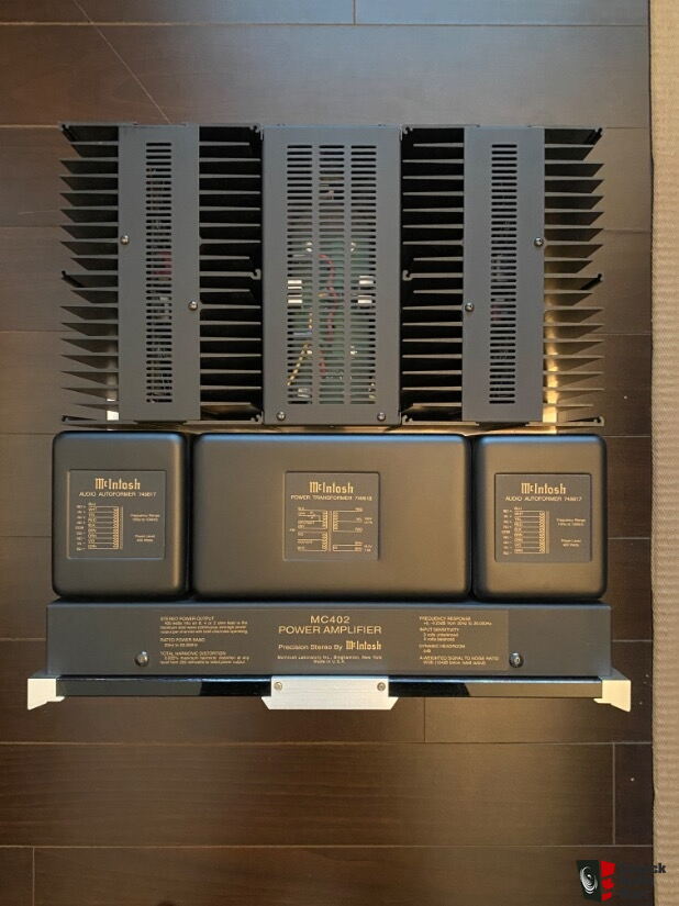 McIntosh MC402 Power Amplifier Photo #5505572 - UK Audio Mart