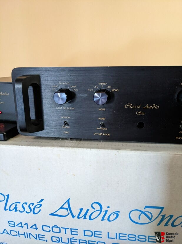 Classé Audio 'Six' preamp w/Remote Control and Original Box Photo ...