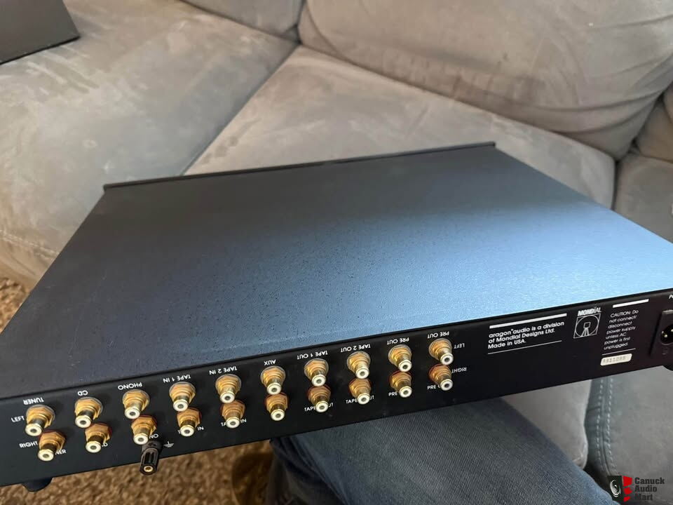 Aragon 24K stereo preamp with separate power supply Photo #5507610 ...