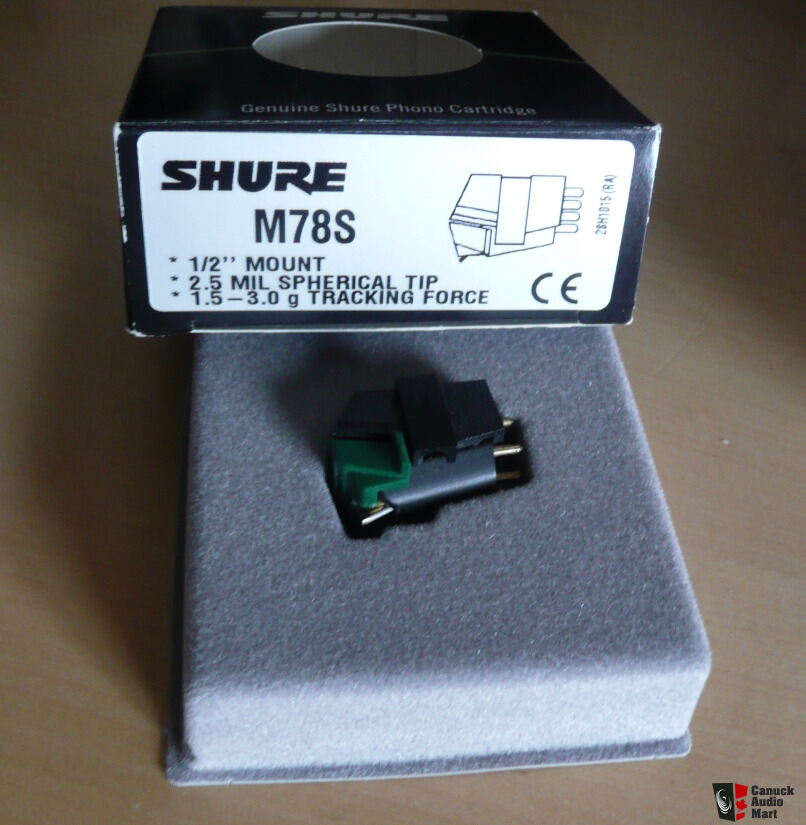 Shure M78S phono cartridge For Sale - UK Audio Mart
