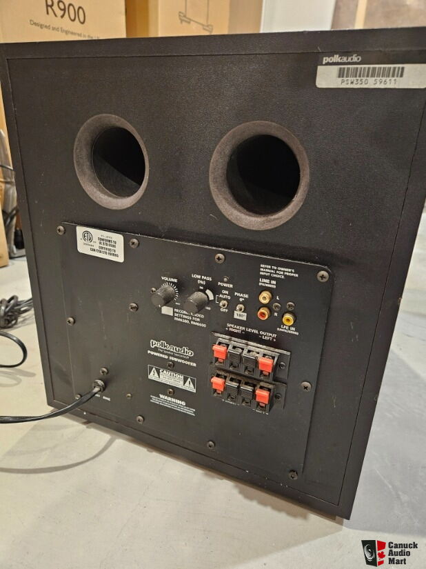 Polk Audio PSW350 Powered Subwoofer Photo #5509228 - UK Audio Mart