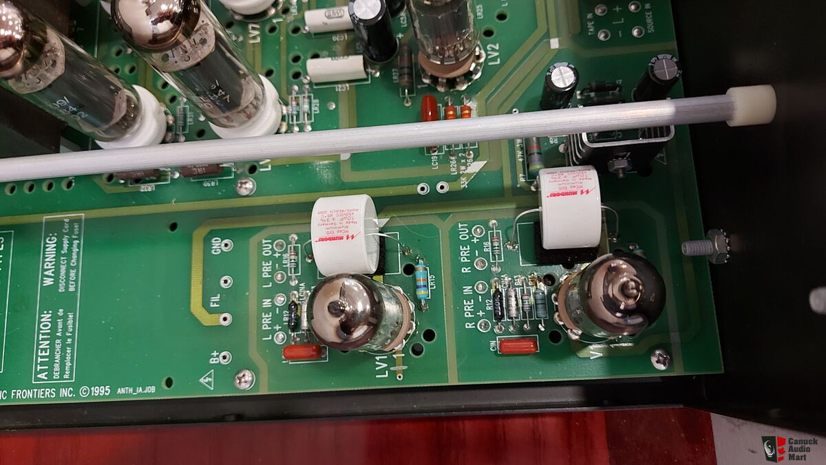 Anthem integrated 1 - full tube integrated/pre/power amp Photo #5510576 ...