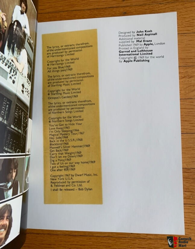 Beatles 1970 Let it Be 1st press vinyl LP box set with 164 pg booklet ...