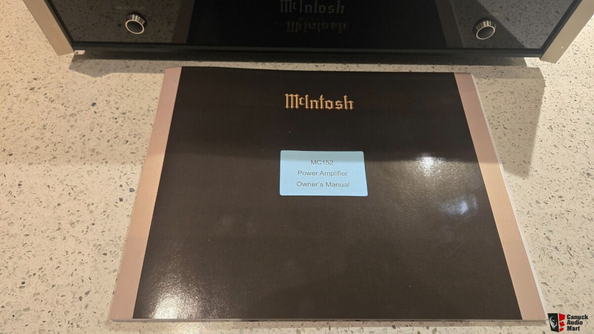 Mcintosh MC152 power Amplifier Photo #5511969 - Canuck Audio Mart