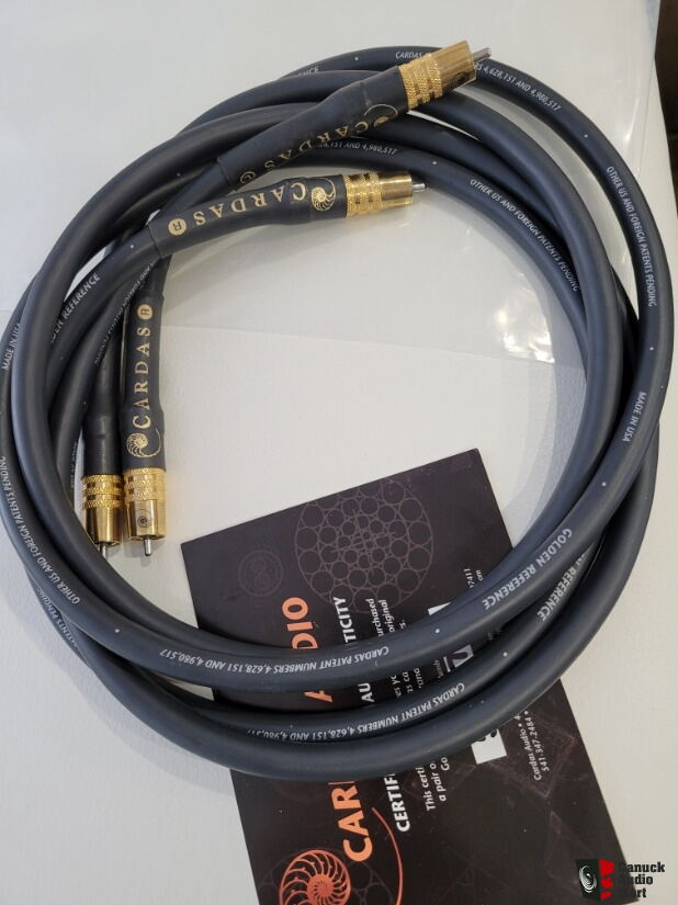 Cardas Golden Reference 1.5m RCA interconnect Photo #5512421 - Canuck ...