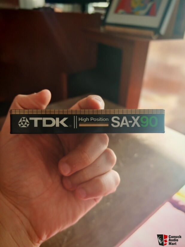 1 TDK SAX-90 type II Cassette Tape Made in Japan (New) Photo #5512771 ...
