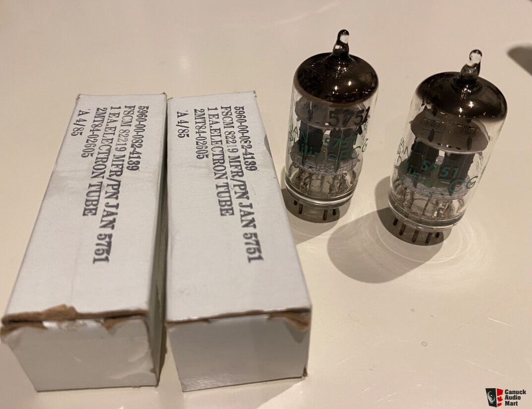 Lot of used signal tubes (Old stock Mullard, RCA, JAN) and modern ...