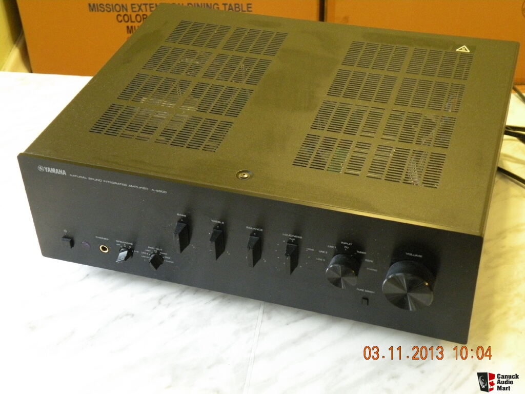 Yamaha A-S500 integrated SALE PENDING Photo #551437 - UK Audio Mart