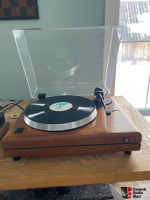 AR turntable XE 100954 (Apr 1984) with Basik Plus arm and (new) AT ...