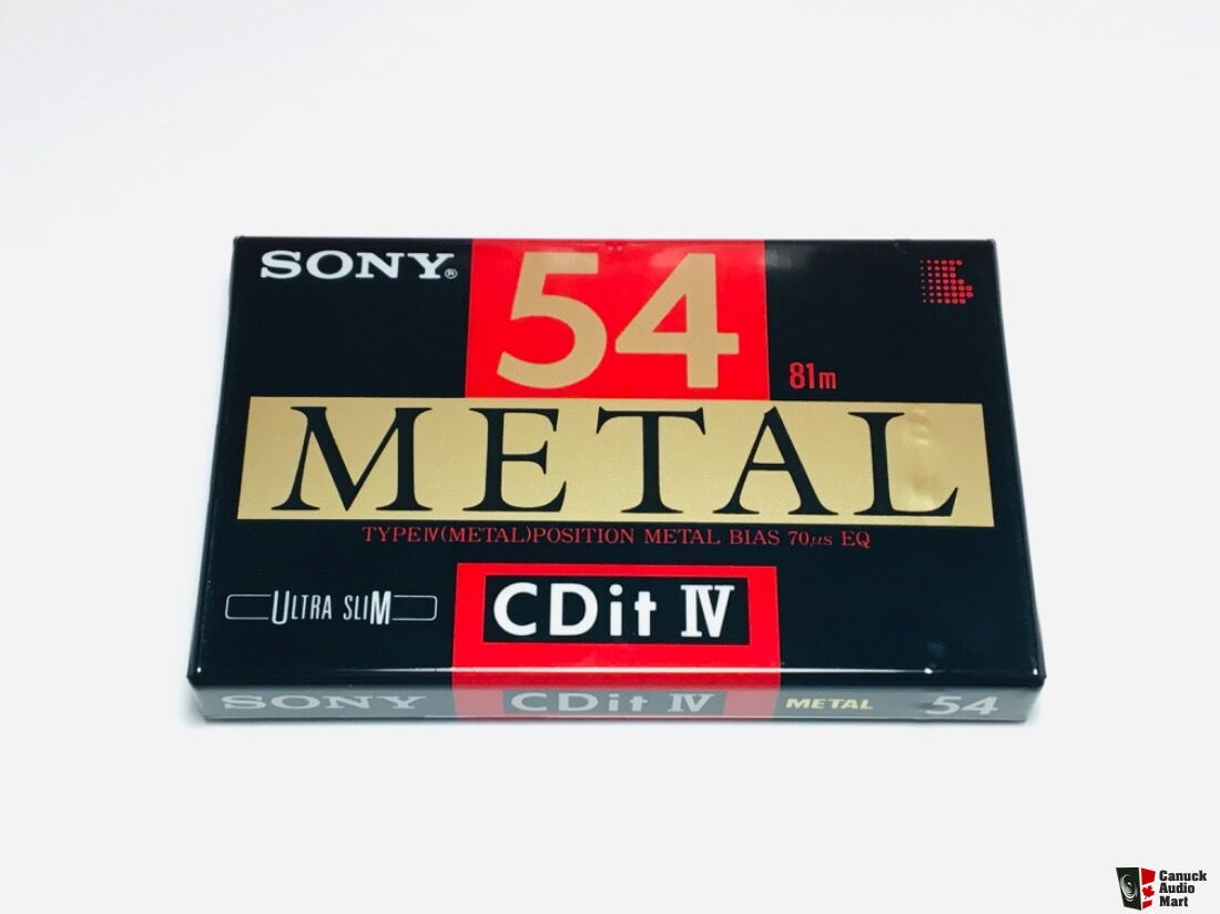 NEW Chrome / Metal Cassettes Photo #5514429 - Canuck Audio Mart