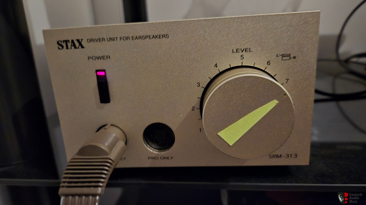 STAX SRM-313 (amplifier) Photo #5514539 - Canuck Audio Mart
