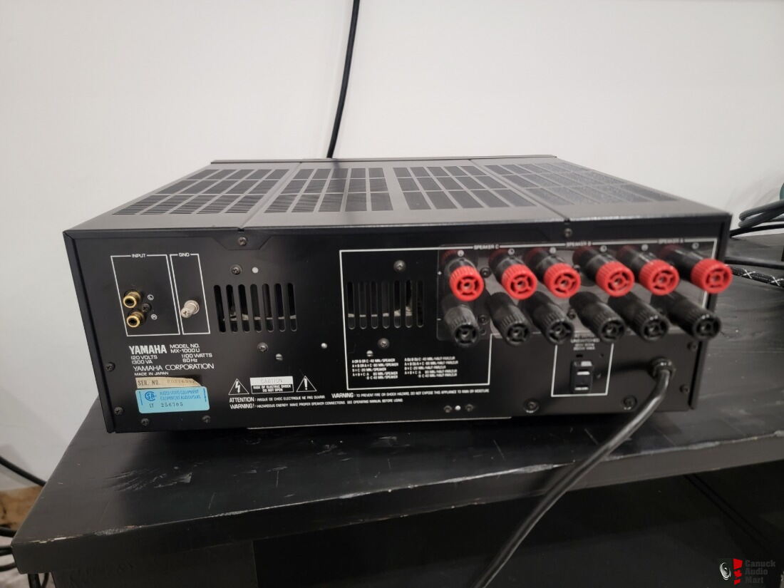 Yamaha MX1000-U One Owner Photo #5515285 - Canuck Audio Mart