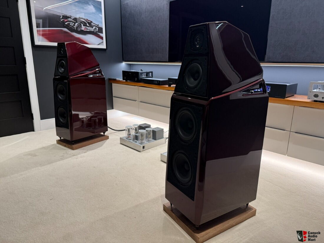 Wilson Audio Sasha DAW Cranberry Pearl - Rare on the Canadian Market ...