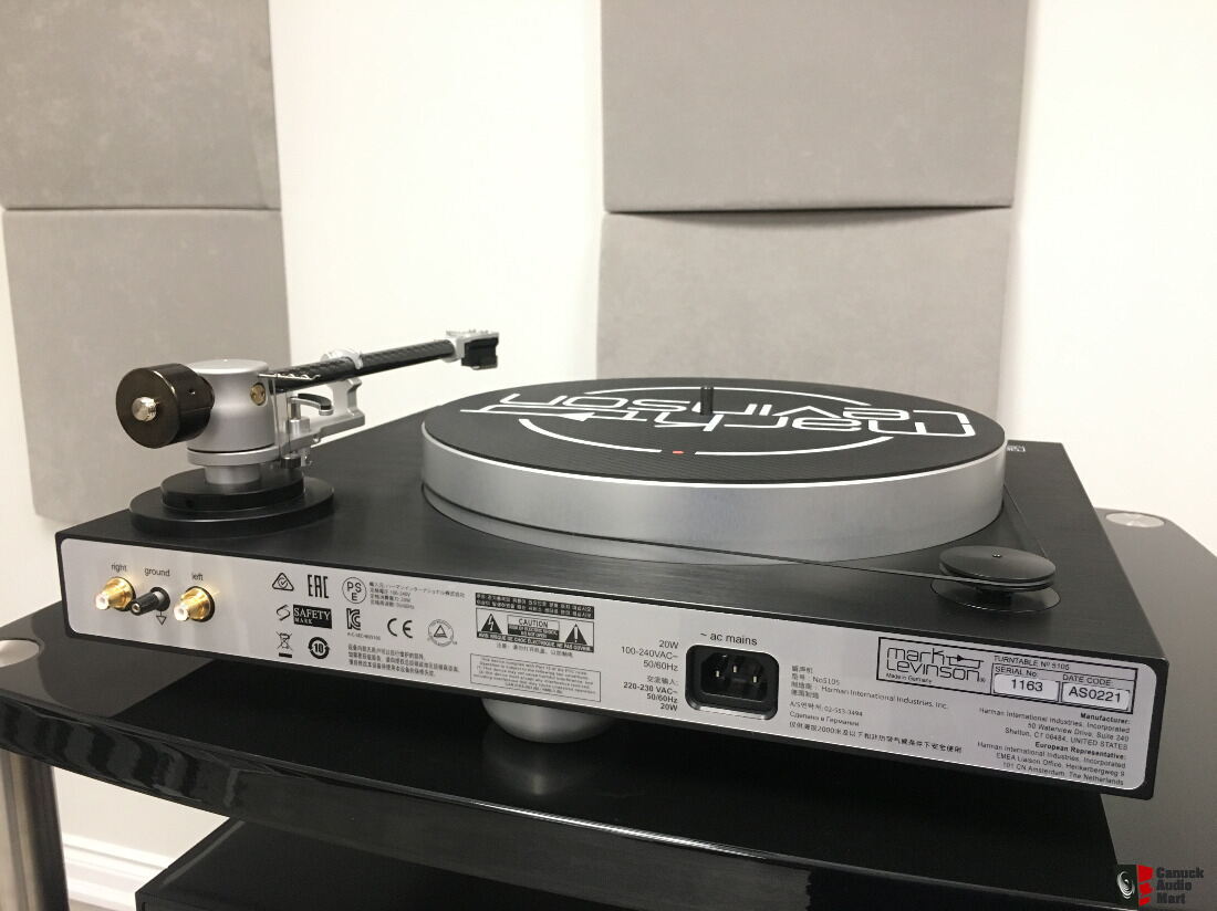 Mark Levinson №5105 Turntable with Ortofon MC Quintet Black S Phono ...