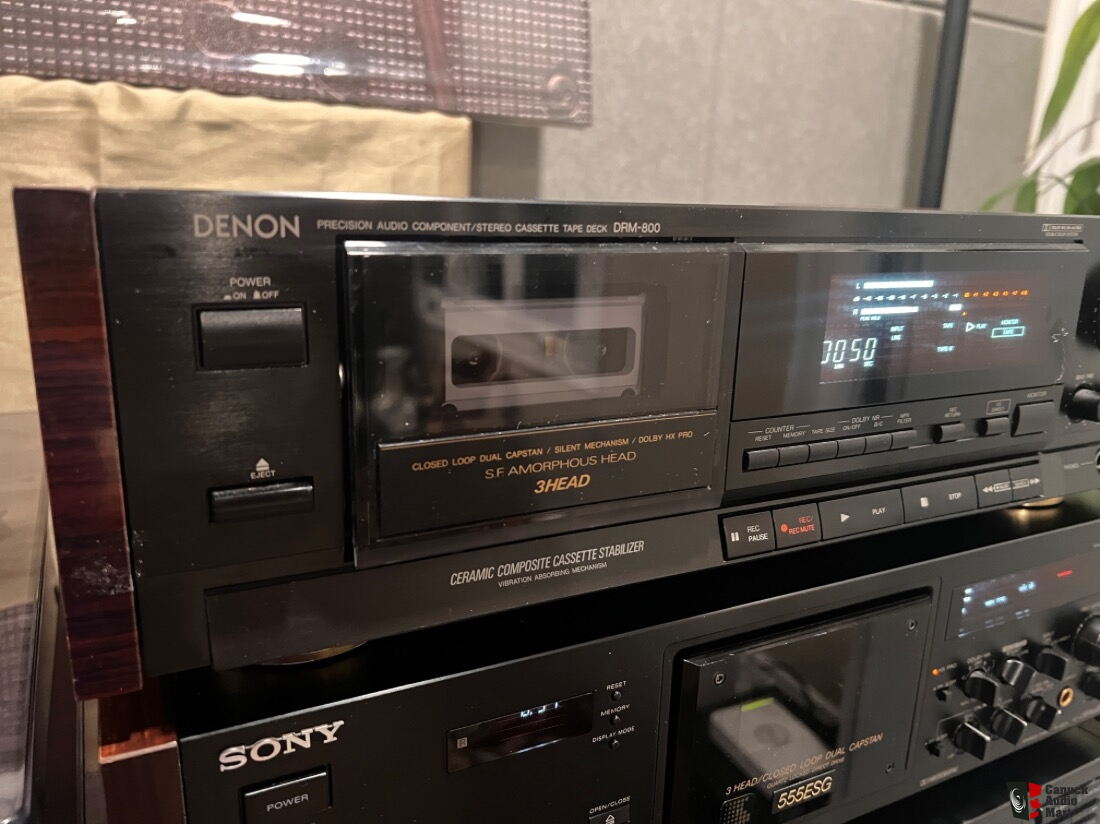 Denon DRM-800 3-Head *TOTL* Deck For Sale - Canuck Audio Mart