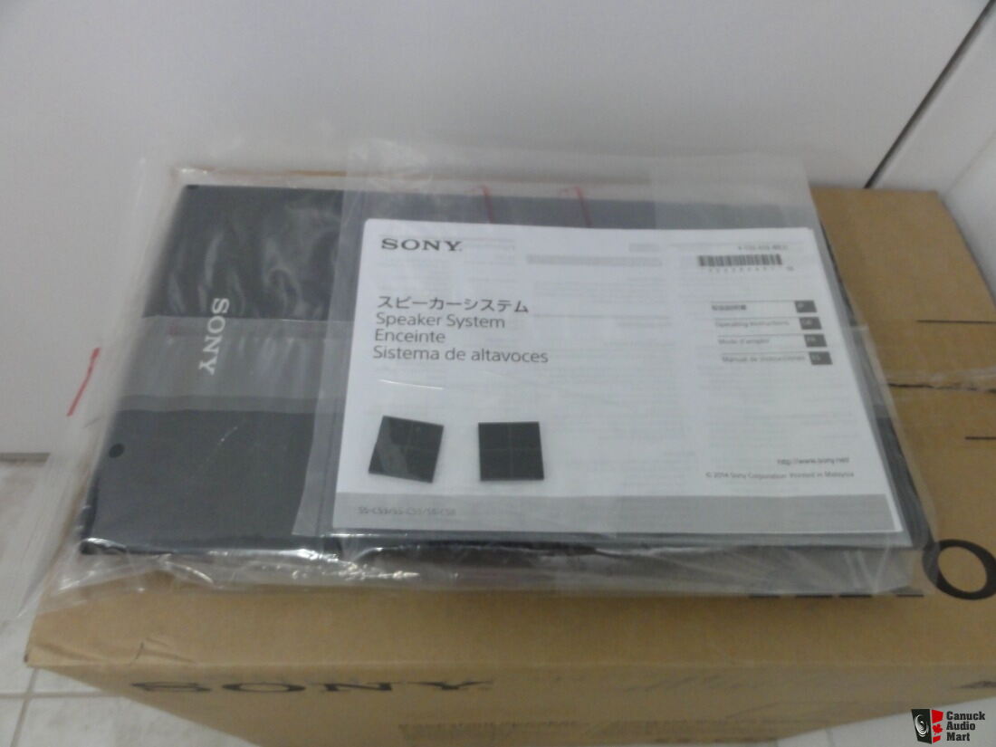 Excellent Condition Pair of Sony SS-CS5 Speakers with Original Box ...
