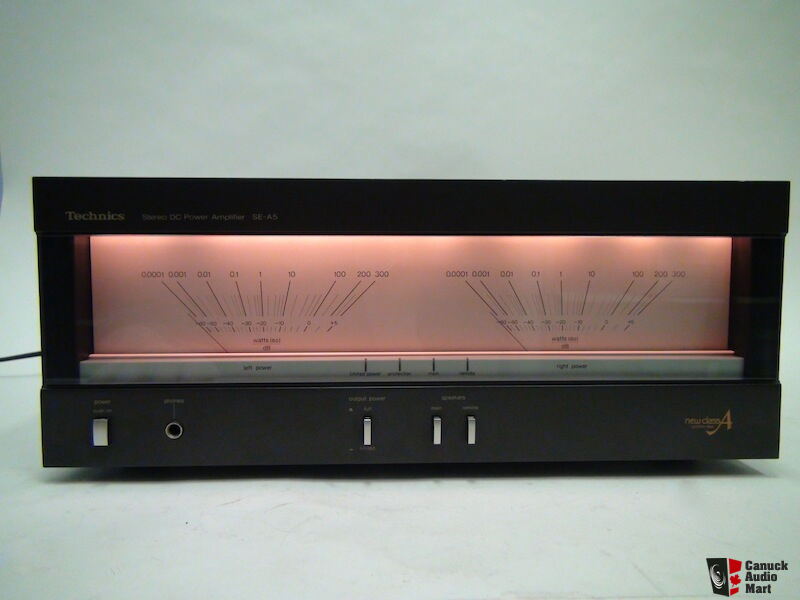 Technics SE-A5 power amplifier Photo #552051 - US Audio Mart