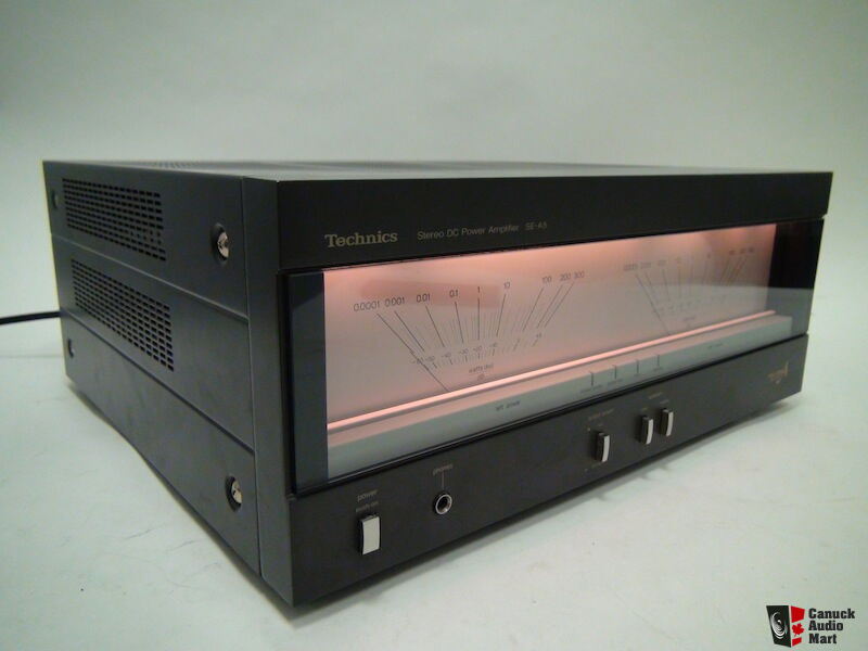 Technics SE-A5 power amplifier Photo #552057 - US Audio Mart