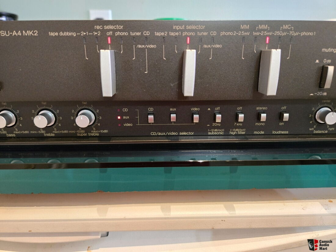 Technics SU A4 MK2 Pre Amplifier Photo #5521217 - Canuck Audio Mart