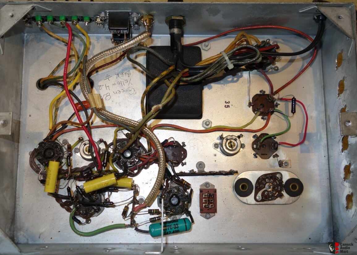 Electrohome PA300 6V6 push amplifier PAIR Photo #5523168 - Canuck Audio ...