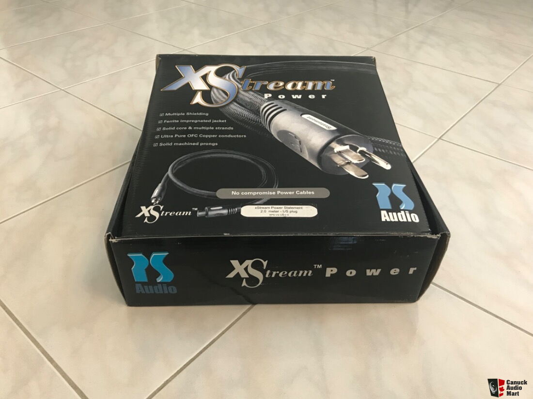PS Audio xStream (TM) Statement Power Cable 2.0m 15A US plug Photo ...
