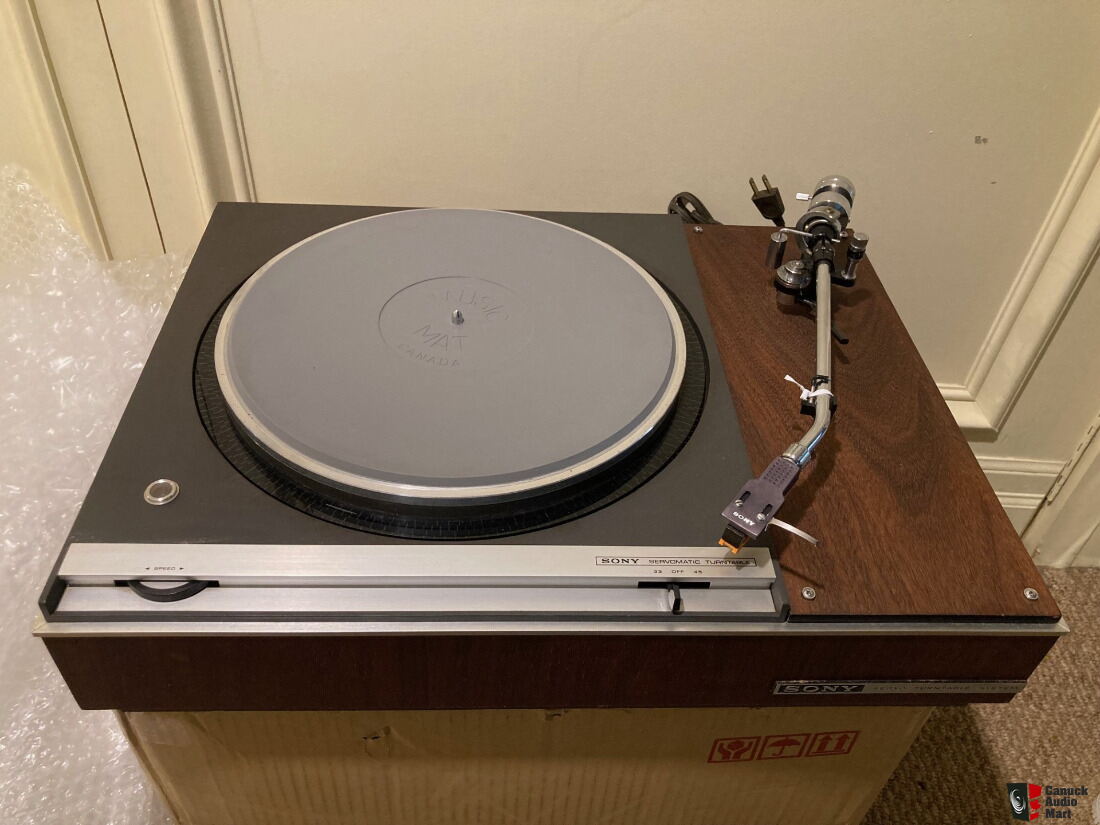Sony PS-3000 (TTS-3000) turntable with Sony PUA-286 long tonearm Photo ...