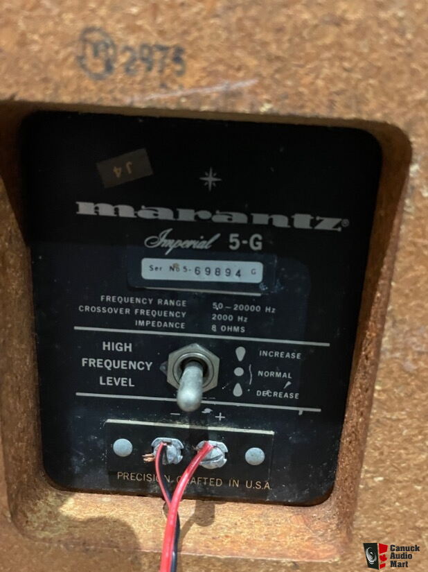 Marantz Imperial 5G speakers Photo #5526256 - US Audio Mart