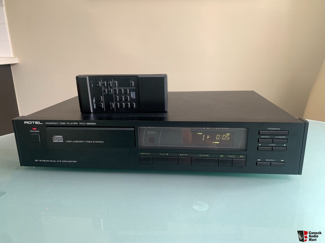 Rotel RCD-865BX CD player in excellant condition with remote control ...