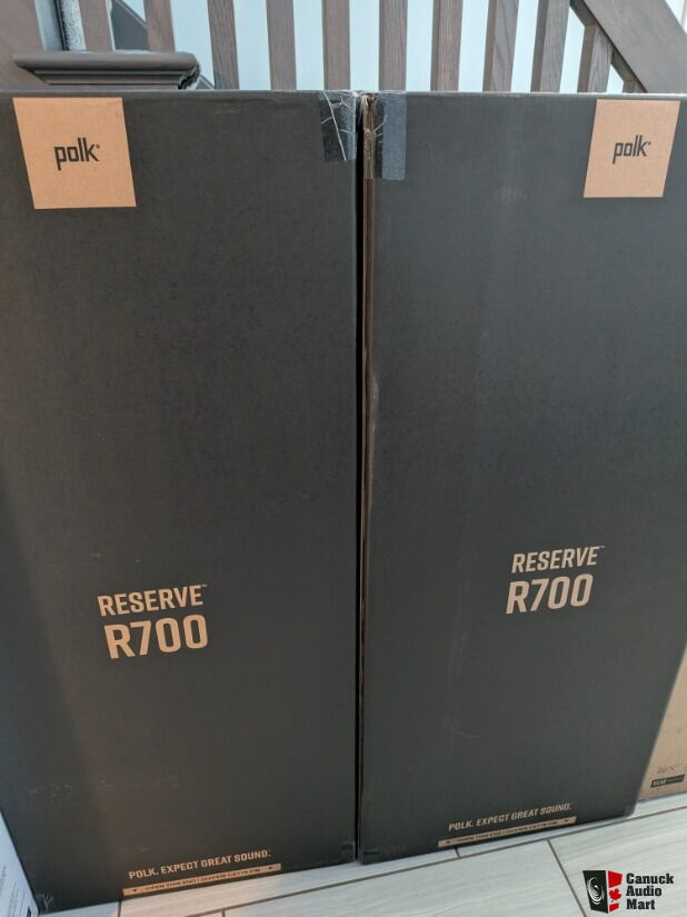 Polk R700 Tower Speakers (Black) - 2 PAIRS AVAILABLE For Sale - Canuck ...