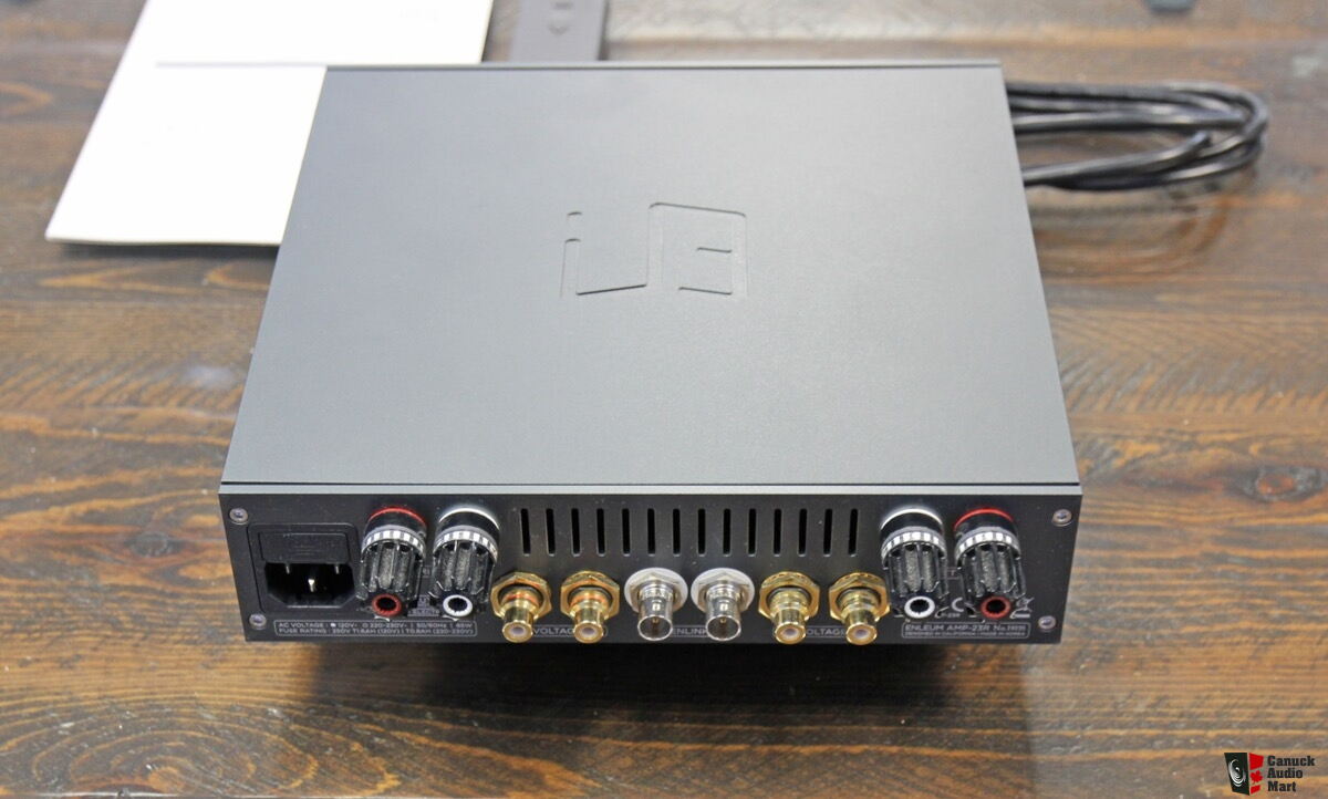 Enleum Amp-23R Stereo Integrated Amplifier Photo #5527243 - Canuck ...