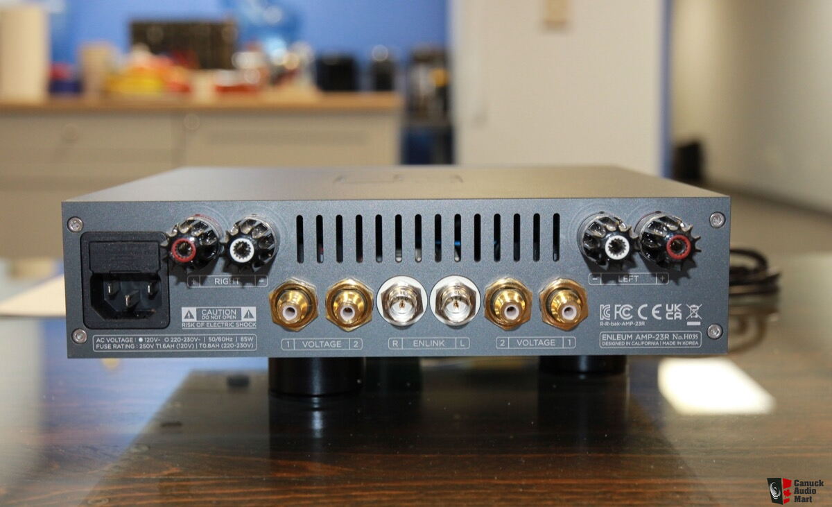Enleum Amp-23R Stereo Integrated Amplifier Photo #5527244 - Canuck ...