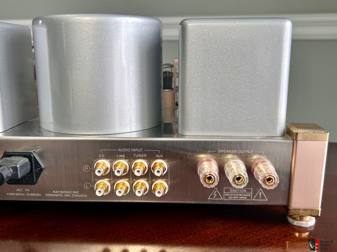 Raysonic SP-100 integrated tube amp Photo #5528102 - Canuck Audio Mart