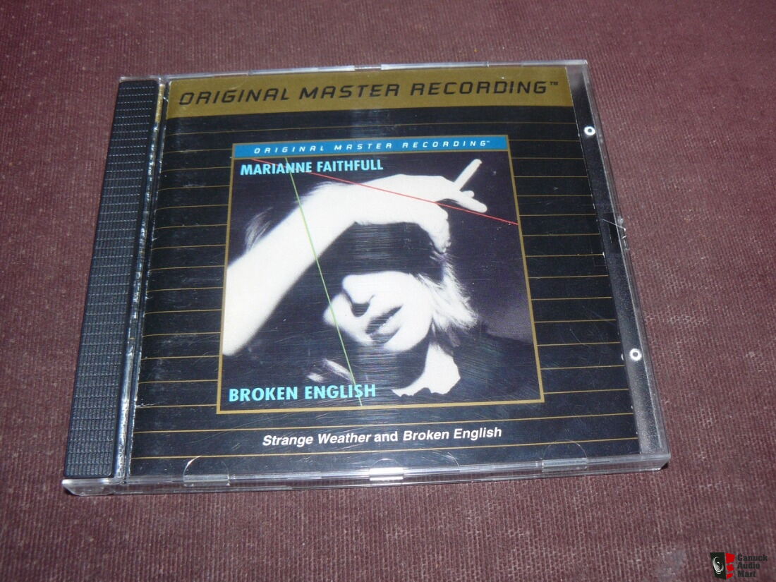 Marianne Faithfull Strange Weather and Broken English MOFI Edition For ...