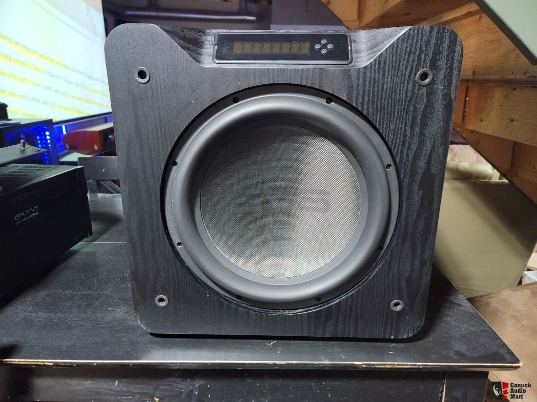 SVS SB4000 Subwoofer Black Ash Photo #5529789 - US Audio Mart