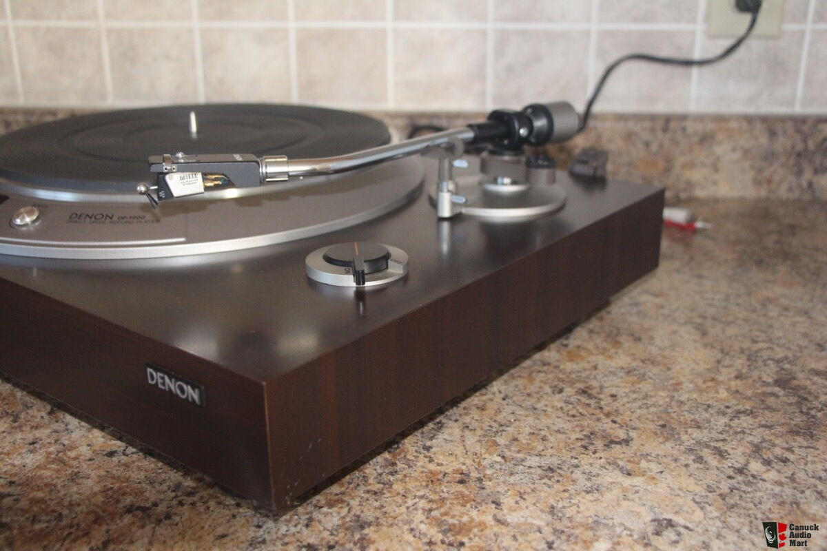 Denon DP-1200 Vintage Turntable, TABLE TOURNANTE, direct drive. Very ...