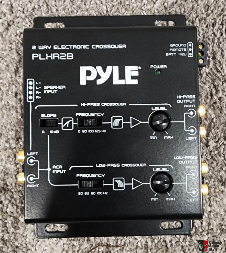 Pyle PLXR2B , sub crossover, FREE shipping!! For Sale - US Audio Mart
