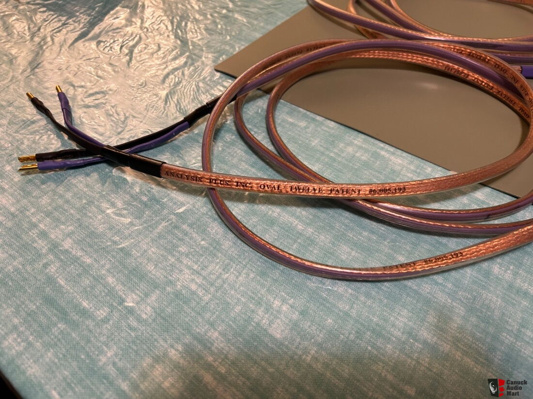 Analysis Plus Oval 12 speakers cable For Sale - Canuck Audio Mart