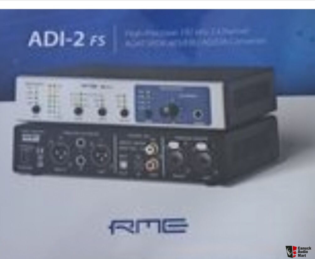RME ADI 2-FS Photo #5533530 - Canuck Audio Mart